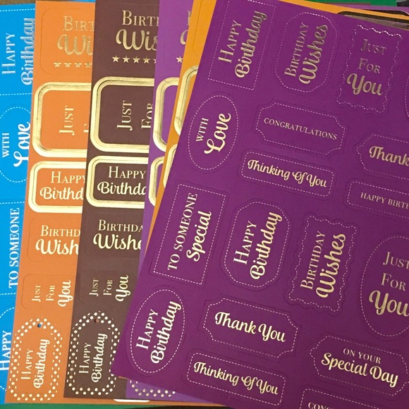 Office | Bundle Of 30 Sentiments And Tags For Card Making Gift Tags And ...